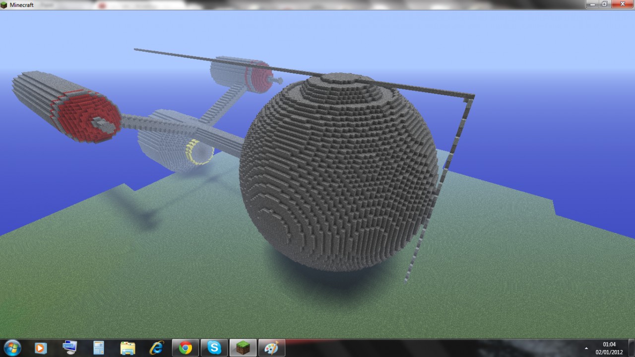 Daedalus Class Starship Minecraft Map